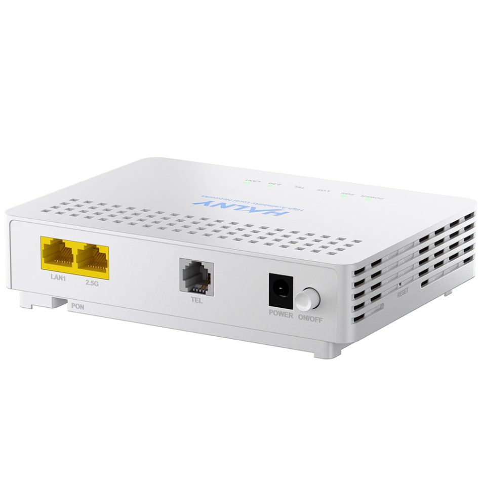 HL-2BV GPON ONT with 1x 2.5Gigabit LAN, 1x Gigabit LAN, 1x VoIP FXS ...