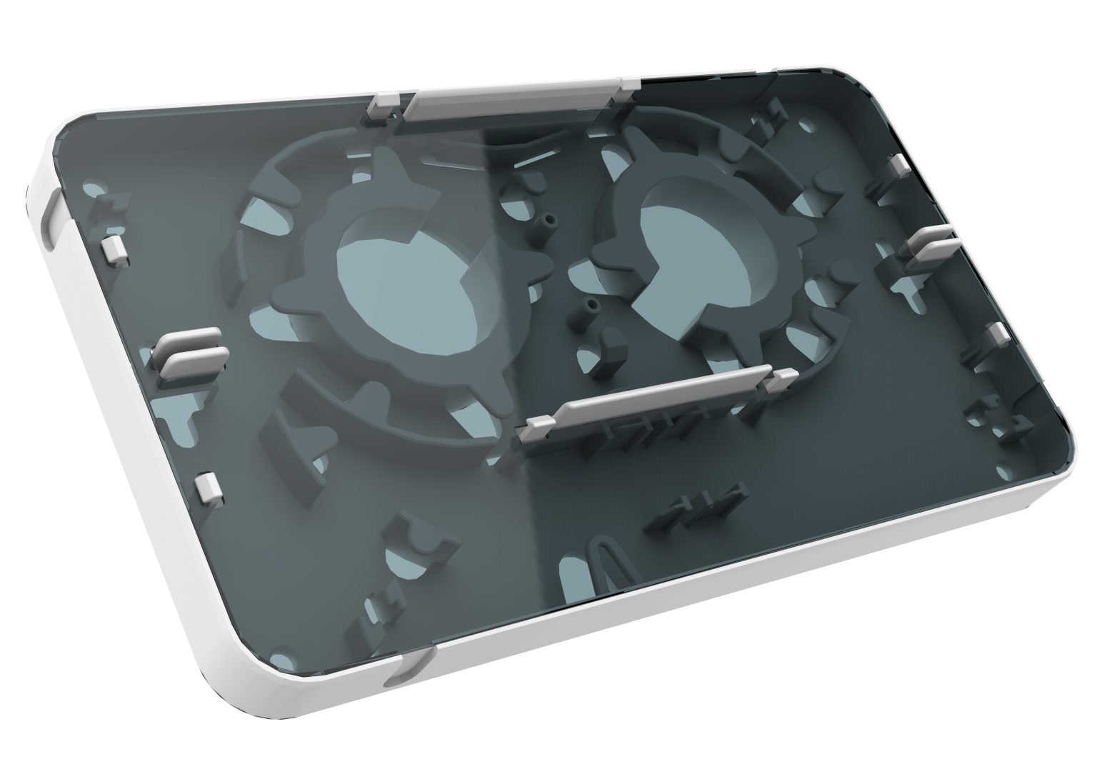 HL-FIBER-TRAY Fiber Tray for ONT based on CUBE housing - HALNy NETWORKS